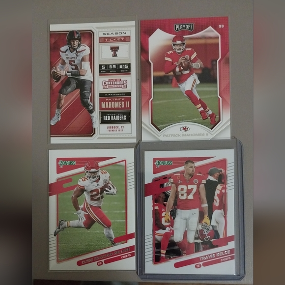 Toys | Kansas City Chiefs 4 Card Lot | Poshmark